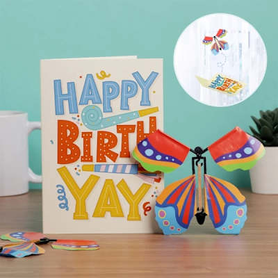 Buy/Send Birthday Pop-Out Butterfly card Online | IGP | JVS1421573