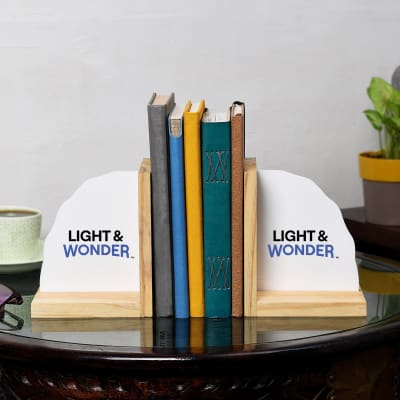 Buy/Send Bookworm Wooden Bookends Online | IGP | JVS1191628