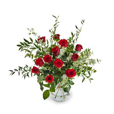 Buy/Send Bouquet with 12 red roses Online | IGP | ID1386335
