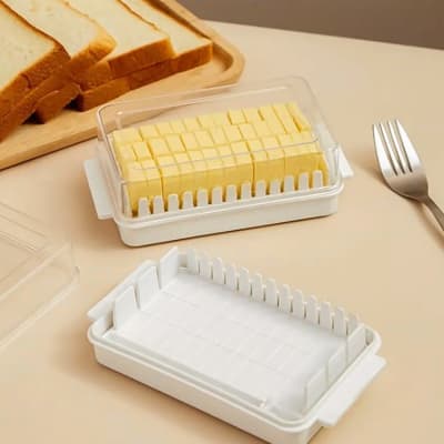 Buy/Send Butter Cutter Plus Storage Box - Transparent - Rectangle ...