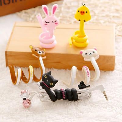 Buy/Send Cartoon Cable Binder - Reusable - Assorted - Set Of 8 Online ...