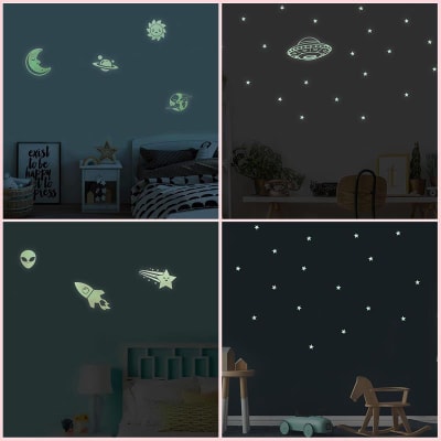 Buy/Send Ceiling Sticker Glow in the dark Set Of 4 Online | IGP ...