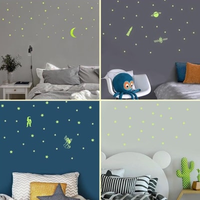 Buy/Send Ceiling Sticker Glow in the dark Set Of 4 Online | IGP ...