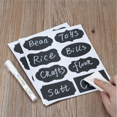 Buy/Send Chalkboard Labels With Pen - Assorted - Set Of 24 Online | IGP ...