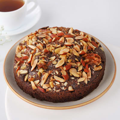 Buy/Send Choco Almond Dry Cake 400 Gms Online | IGP | JVS1200374
