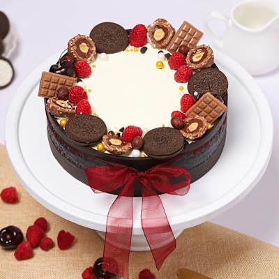 Buy/Send Choco Crunch Delight Cake (1 Kg) Online | IGP | JVS1420510