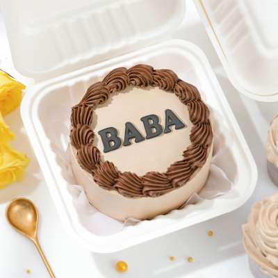 Buy/Send Chocolate Cake For Baba 250 Gms Online | IGP | JVS1416854