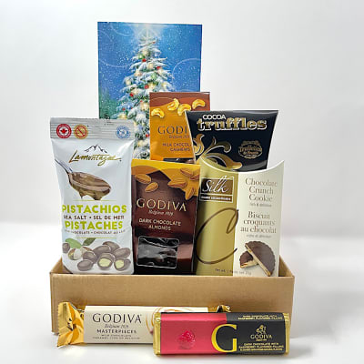 Chocolaty Goodness Holiday Hamper: Gift/Send New Year Gifts Online ...