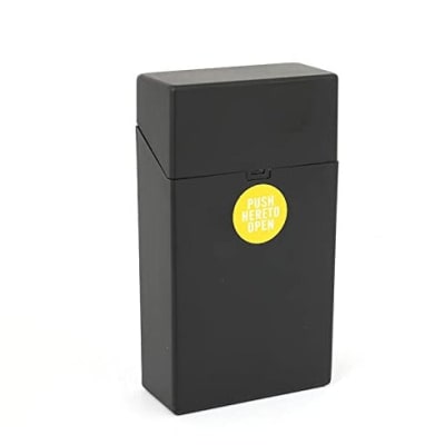 Buy/Send Cigarette Case - Push Button - Black - Single Piecce Online ...