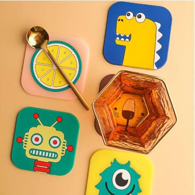 Buy/Send Coasters Quirky Silicone Assorted Online | IGP | JVS1217768