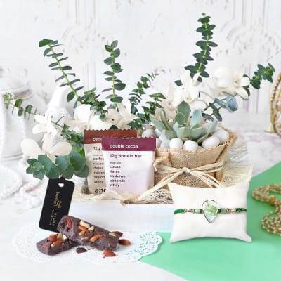 Cocoa Exotica Set Of 2 Rakhis Gift Hamper: Gift/Send Interflora Gifts ...