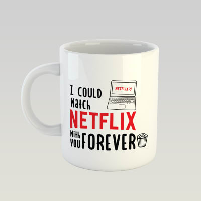 Buy/Send Coffee Mug - Netflix Love Online | IGP | JVS1234037