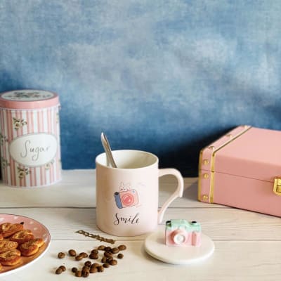 Buy/Send Coffee Mug With Lid 3D Camera Ceramic Single Piece Online ...