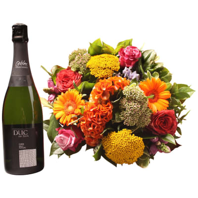 Buy/Send Colorful bouquet with Cava Online | IGP | ID1091835