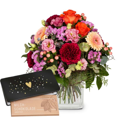 Buy/Send Colorful Wishes with Munz bar of chocolate «Heart» Online ...