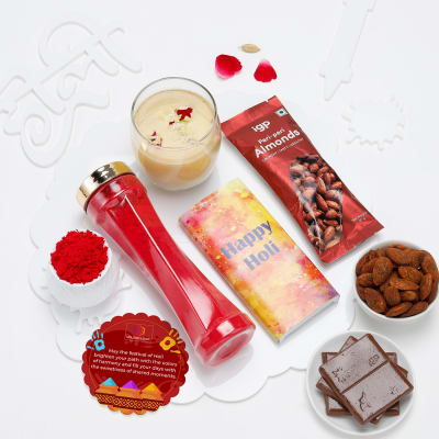 Buy/Send Colour Splash Personalized Holi Hamper Online | IGP | JVS1276093