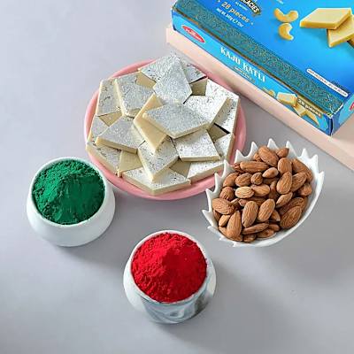 Buy/Send Colourful Indulgence Holi Hamper Online | IGP | JVS1402586