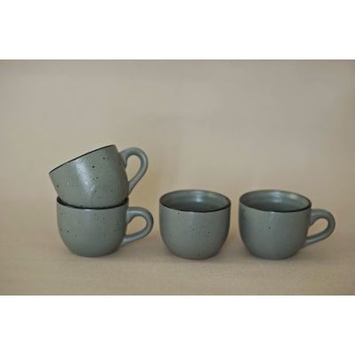 Buy/Send Comet Grey Espresso Tea Cups - Grey - Set Of 4 Online | IGP ...