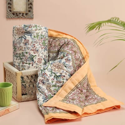 Buy/Send Comfort Nap Jaipuri Cotton Single Quilt Online | IGP | JVS1189956