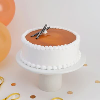 Buy/Send Creamy Caramel Cake 500 Gm Online | IGP | JVS1195850
