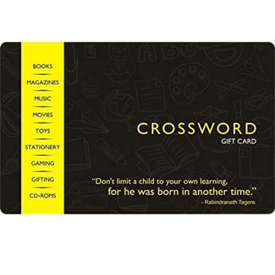 Buy/Send Crossword EGift Card Rs.1 Online | IGP | M11094458