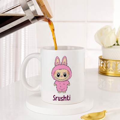 Buy/Send Cute Labubu Personalized Ceramic Mug Online | IGP | JVS1420361