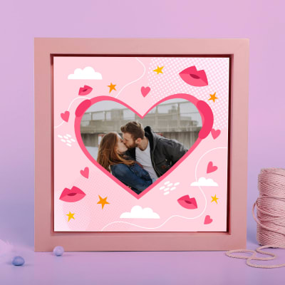 Buy/Send Cute Love Wooden Photo Frame Online | IGP | JVS1200678