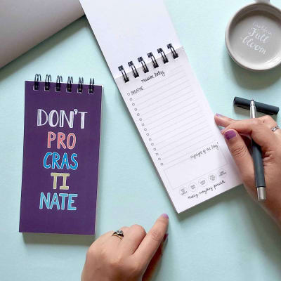 Buy/Send Daily Planner Do Not Procrastinate Single Piece Online | IGP ...