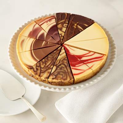 Buy/Send Decadent Varied Flavours Cheesecake Platter Online | IGP ...