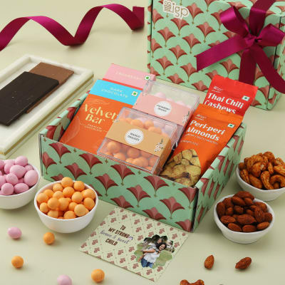 Buy/Send Delectable Personalized Set for Daughter Online | IGP | JVS1188745