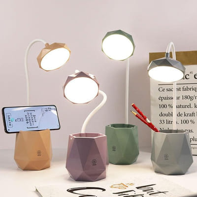 Buy/Send Desk Lamp With Organizer Geometrical Shape Single Piece Online ...