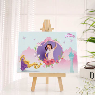 Disney's Rapunzel Personalized Canvas: Gift/Send Bhaidooj Gifts Online ...