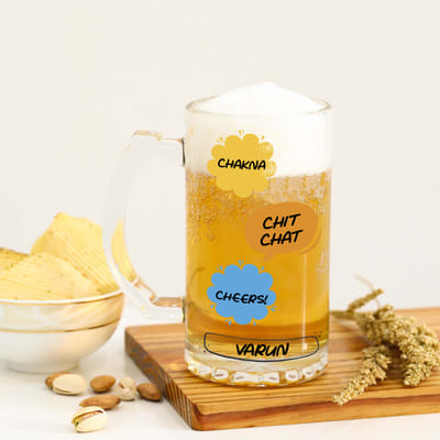 Buy/Send Diwali Cheer Personalized Beer Mug Online | IGP | JVS1266395