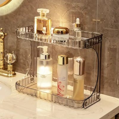 Buy/Send Double Layer Organizer Rack - Assorted - Single Piece Online ...