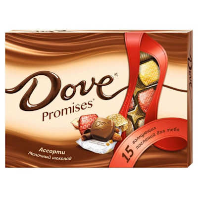 Buy/Send Dove Promises Milk Chocolate Candy 120 g Online | IGP | ID1358751