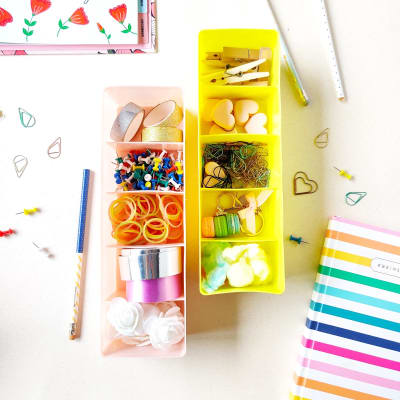 Buy/Send Drawer Organizer 5 Compartments SIngle Piece Online | IGP ...