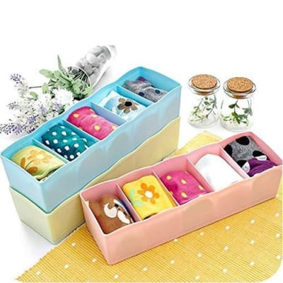 Buy/Send Drawer Organizer 5 Compartments SIngle Piece Online | IGP ...