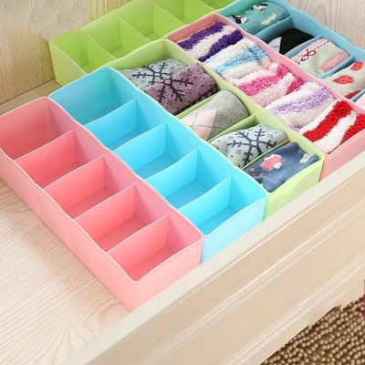 Buy/Send Drawer Organizer 5 Compartments SIngle Piece Online | IGP ...