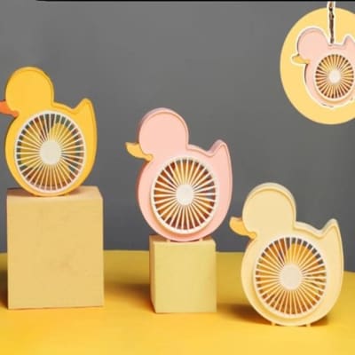 Buy/Send Duck Shaped Mini Portable Fan Rechargeable Assorted Single ...