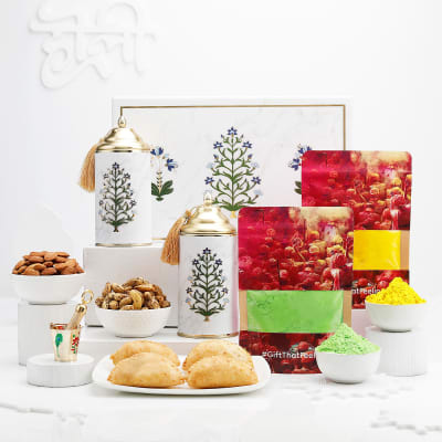 Buy/Send Elegant Holi Delight Gift Box Online | IGP | JVS1277625