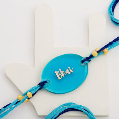 Buy/Send Elegant Resin Bhai Rakhi Online | IGP | JVS1240378