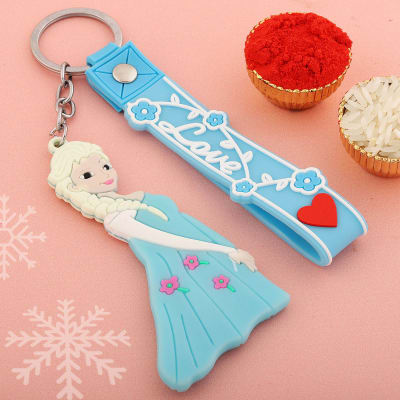 Buy/Send Elsa Belt Rakhi Keychain Online | IGP | JVS1186185