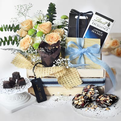 Exotic Flowers with Imported Chocolates: Gift/Send Interflora Gifts ...