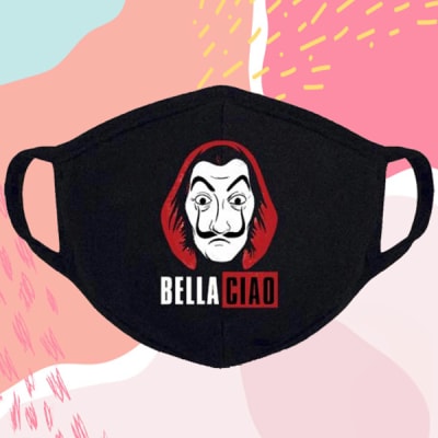 Buy/Send Face Mask Bella Ciao Online | IGP | JVS1250384