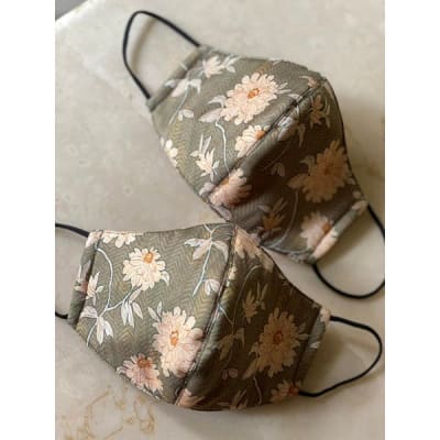 Buy/Send Face Mask - Olive Floral Online | IGP | JVS1250201