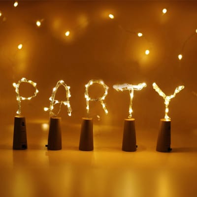 Buy/Send Fairy Cork LED Lights - Pack Of 6 Online | IGP | JVS1285972