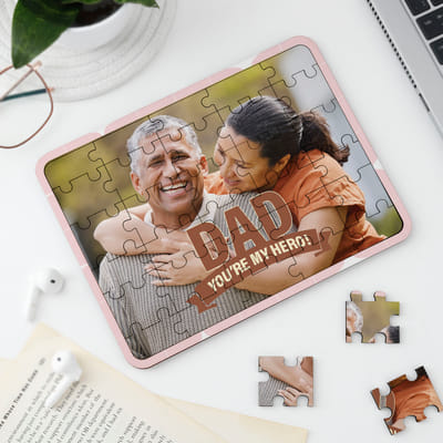 Buy/Send Father's Day Personalized Wooden Puzzle Online | IGP | JVS1223536