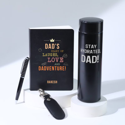 Buy/Send Father's Day Personalized Work Essentials Hamper Online | IGP ...