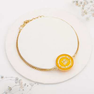Buy/Send Favourite Bro Resin Bracelet Rakhi Online | IGP | JVS1240379