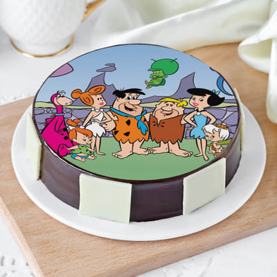 Order Flintstones Cake 1 Kg Online at Best Price, Free Delivery|IGP Cakes